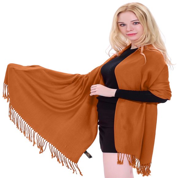 Сj Арраrеl | Accessories | Persimmon Orange Burnt Orange Solid Color ...